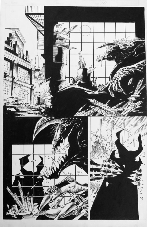 Daily Spawn Archive on Twitter: ""Stand against those who would oppose him." From Spawn #25. Art ...