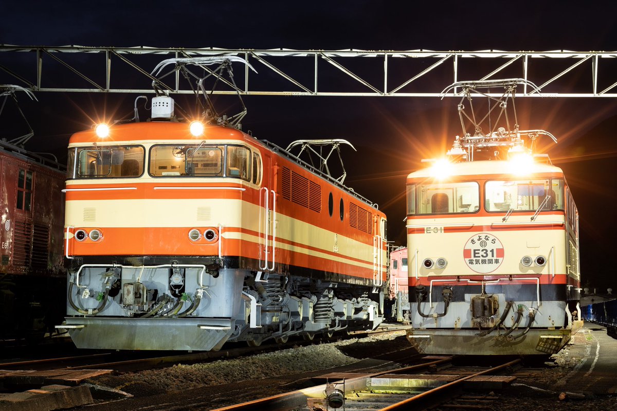 R on Twitter: "10/15 横瀬車両基地 夜間撮影会 出庫点検を済ませ今にも正丸の峠へと動き出しそうなE854 E31が最高にカッコよかった。"