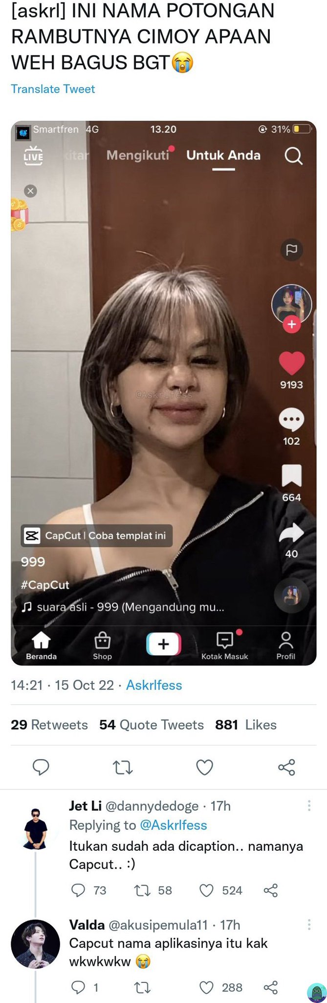 Tanyarl on Twitter: "💚 mmaaaf tp aq ketawa 😭 😭😭🤣 https://t.co/8yfDxxDx1C" / Twitter