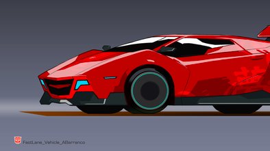 Sideswipe Transformers Car