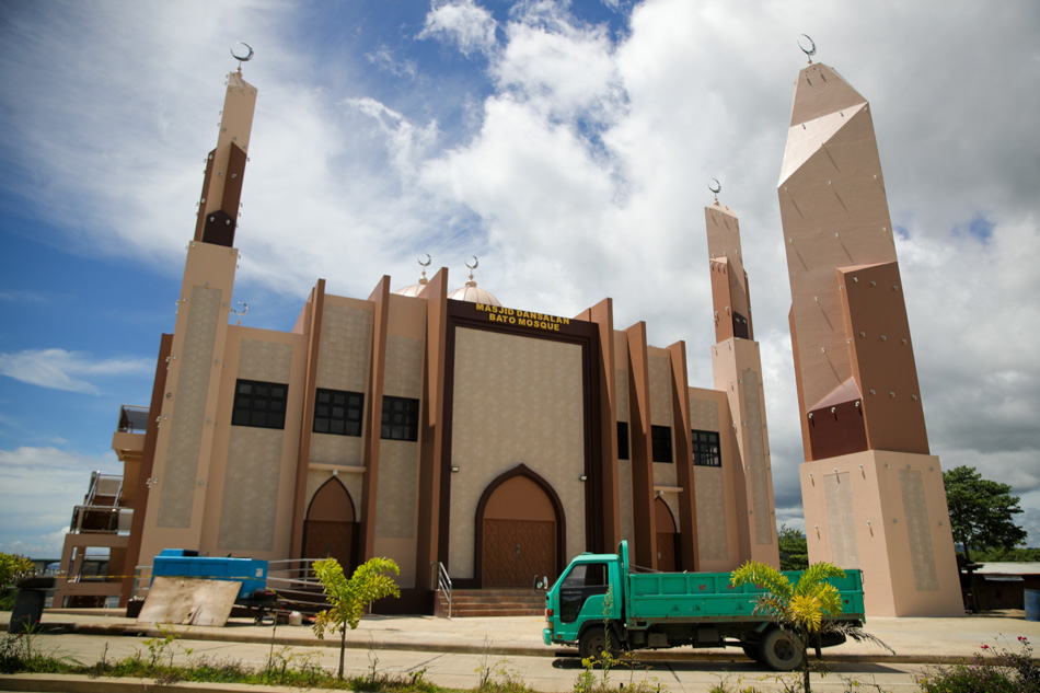 LOOK: The newly built Bato Mosque stands as one of the developments in ...