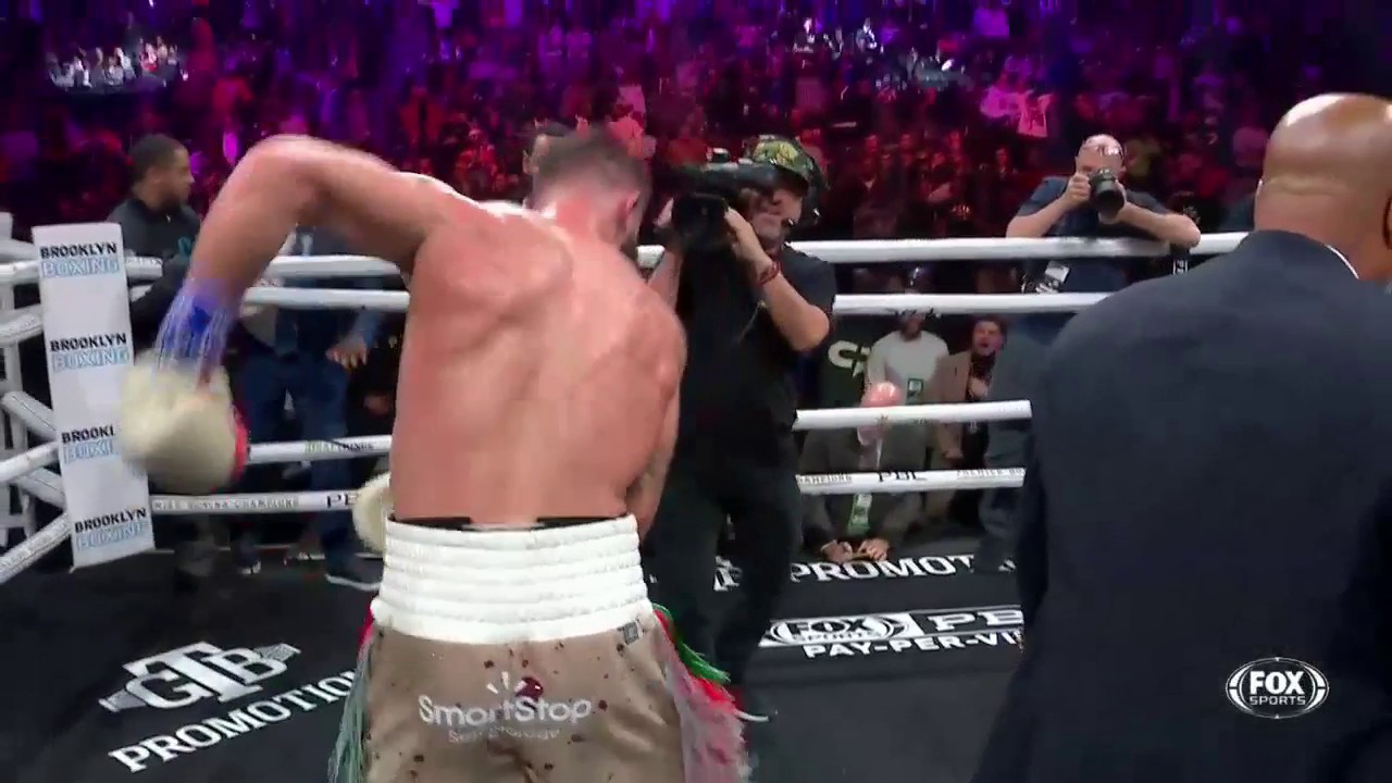 FOX Sports: PBC on Twitter: "Caleb Plant KO's Anthony Dirrell at the end of round 9! To watch ...