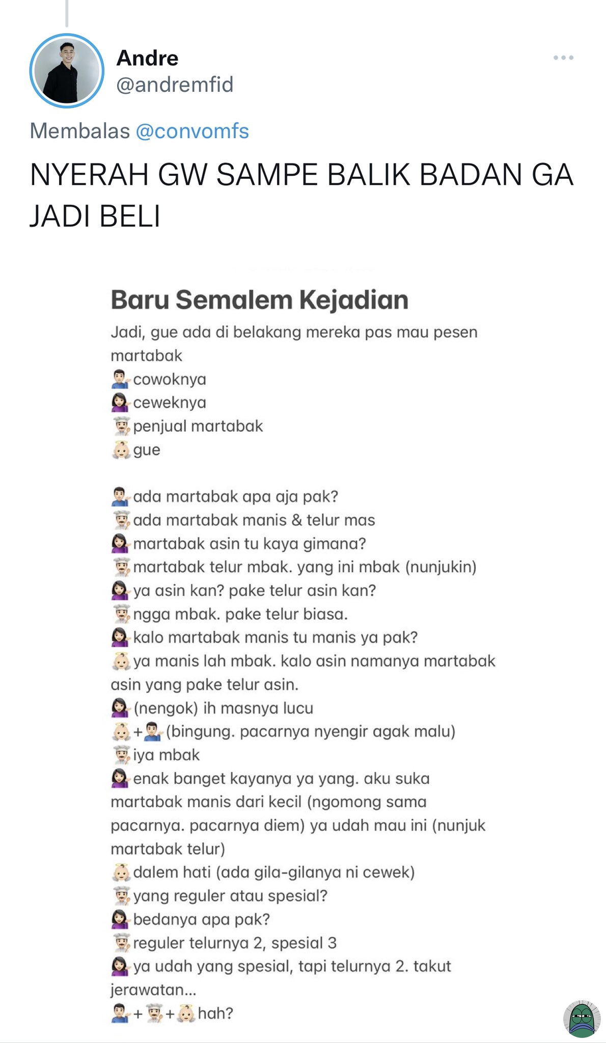 OPEN DM ㅡ Tanyarl 💚 on Twitter: "💚 capek banget ngetawain ini selama 26 ...