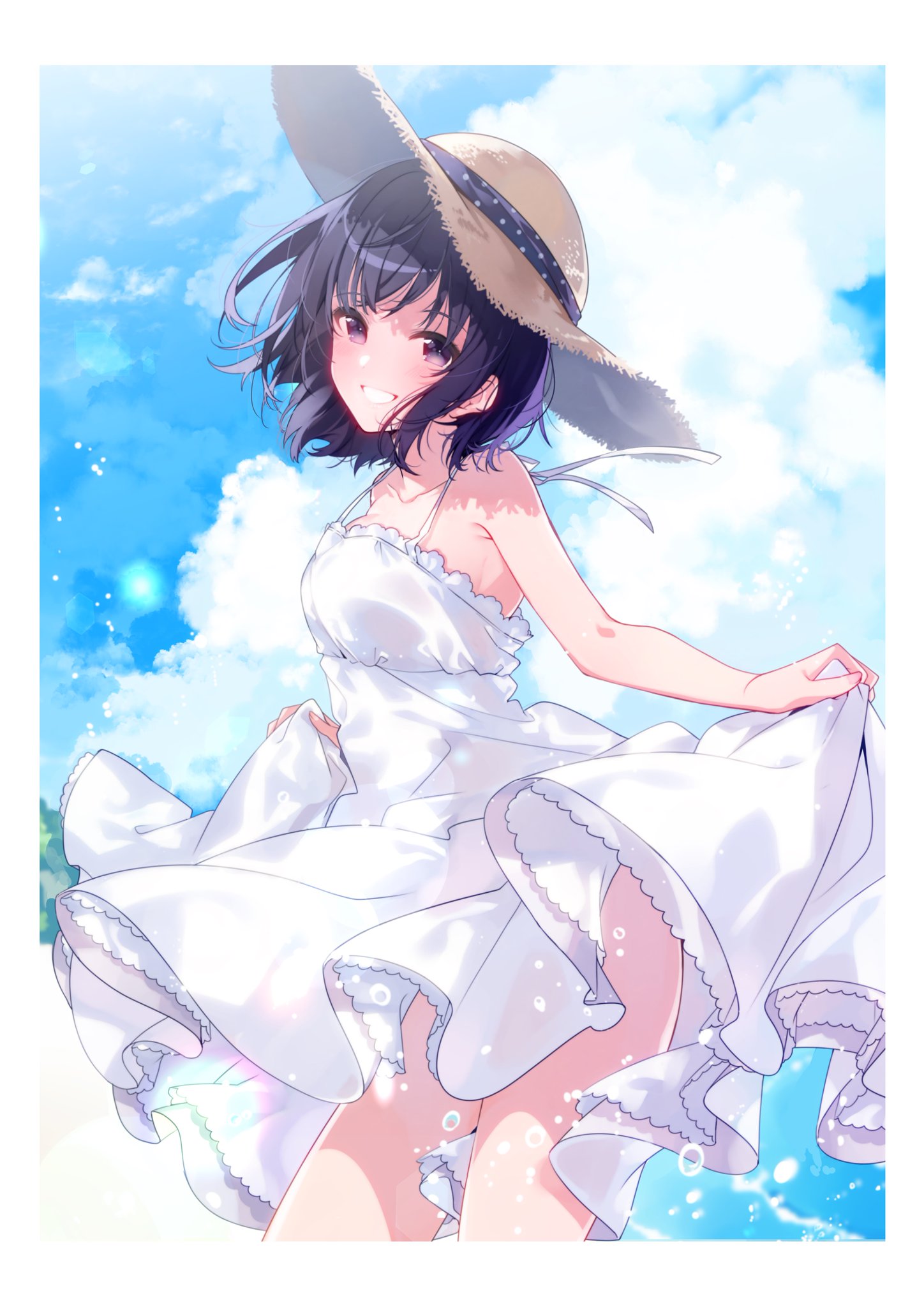 VISIONS by pixiv on Twitter: "U35(@umiko35） 島根県出身、神奈川在住。夏と少年少女が好きです。キャラクターデザインや挿画などで活動中。 https ...