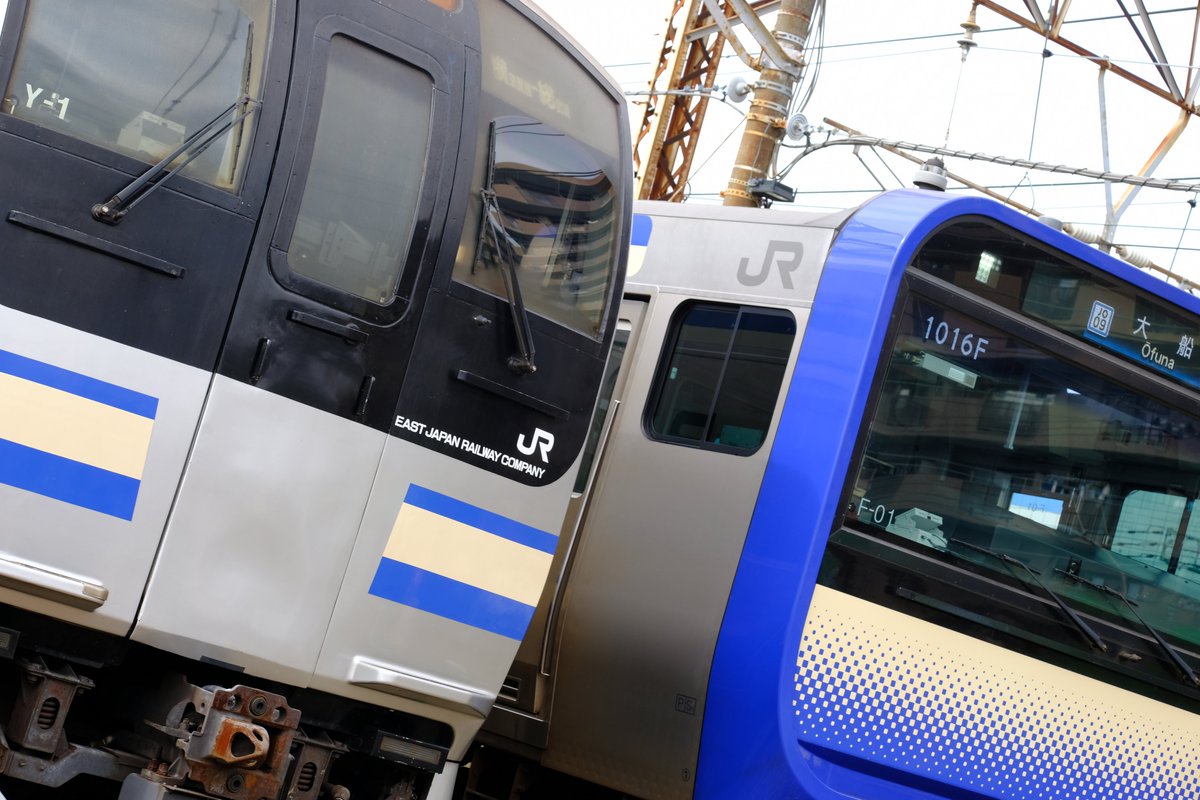 特急いそかぜ 行くぜ！2022☆ミ on Twitter: "RT @kiribako205: 2022/10/16 とあるE217系のさよなら撮影会 in鎌倉車両センター"