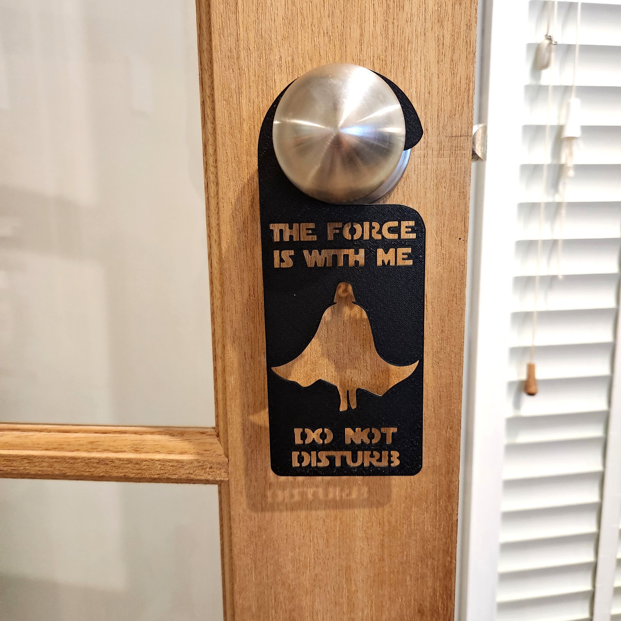 3DPrintBunny on Twitter: "Four Star Wars 'do not disturb' signs for ...