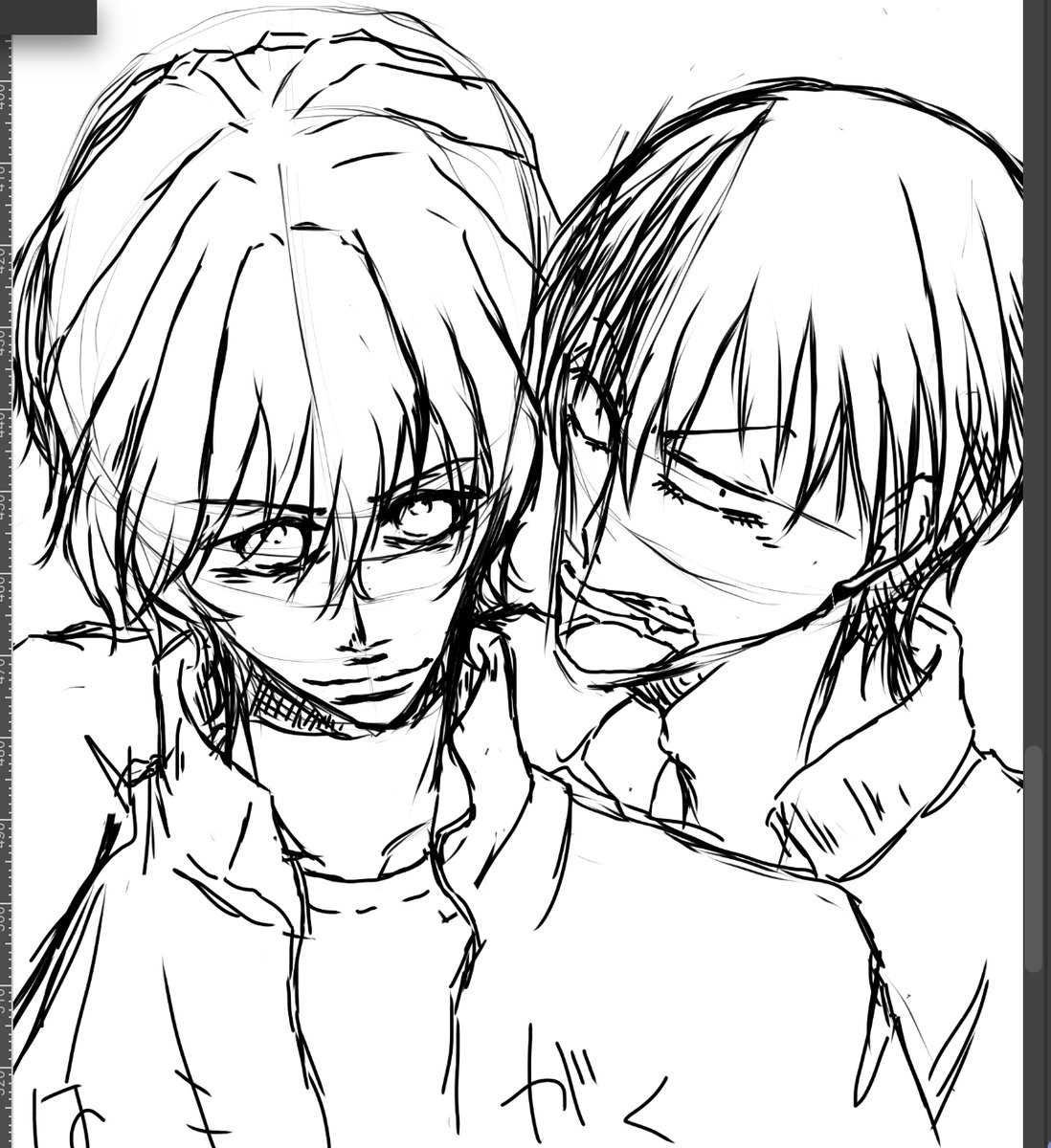 新荒ワンドロ】 お題「もしも靖友が〇〇だったら」 +10分 どんなキミでも大好き #snar42_60min 」奏🌺🌏の漫画