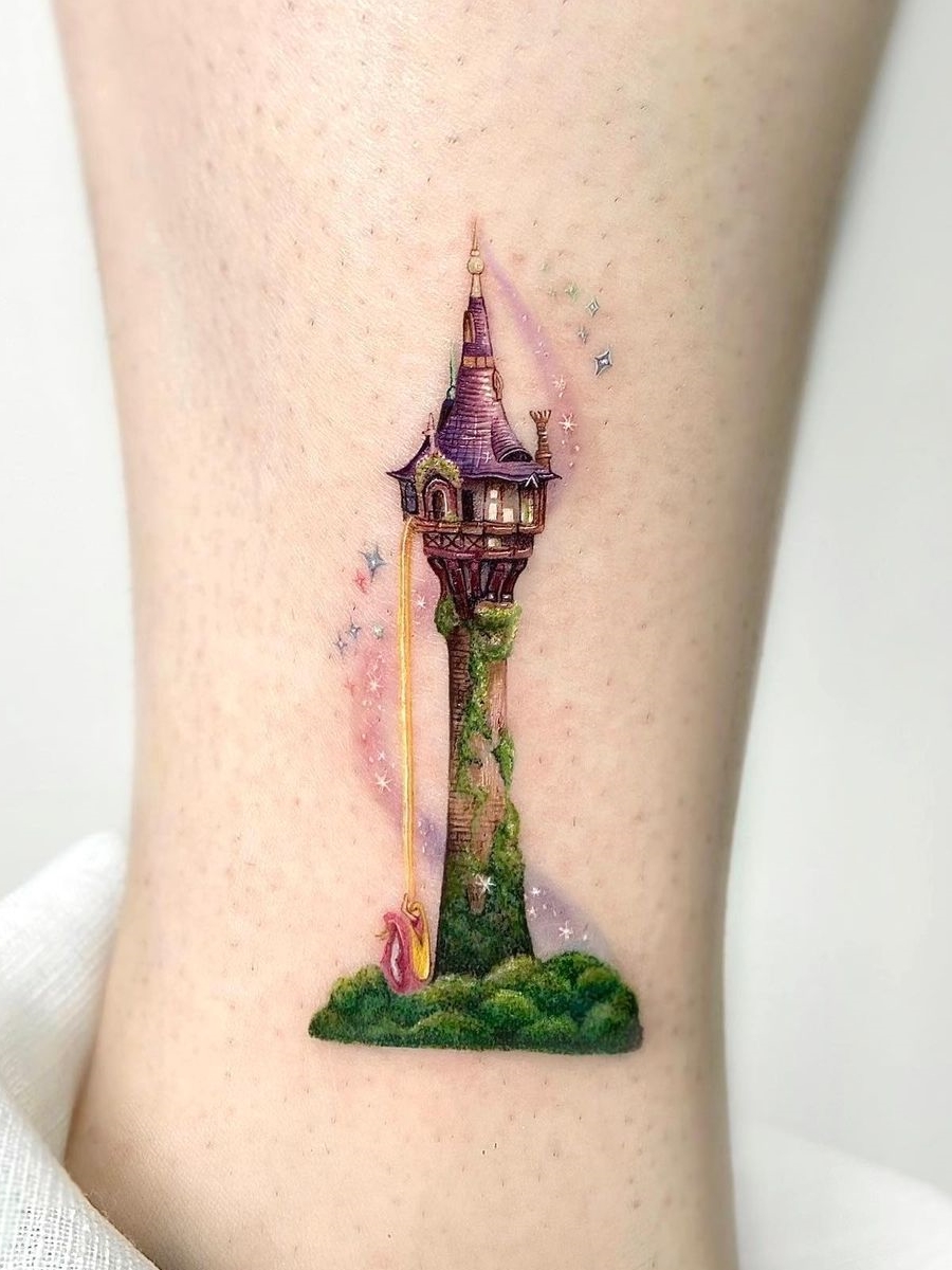 Tangled Rapunzel Tattoos