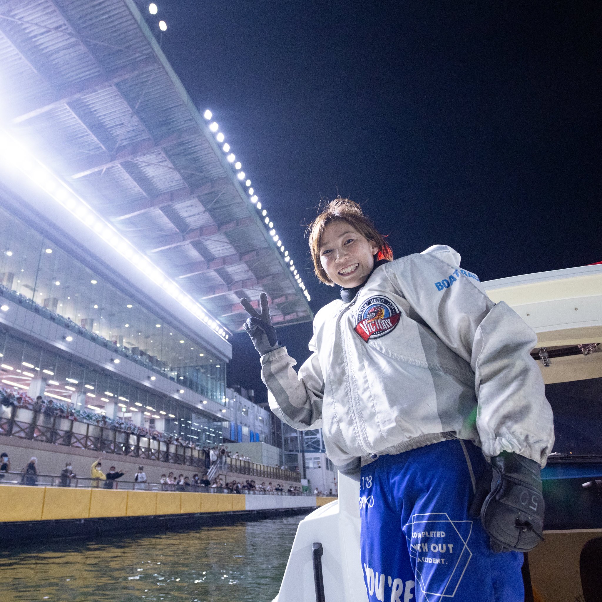 ボートレース住之江 / BOATRACE住之江 on Twitter: "ボートレースファンの皆様こんばんは！ 『ヴィーナスシリーズ大阪スポーツ賞第33回アクアクイーンカップ』の勝者は清埜翔子 ...