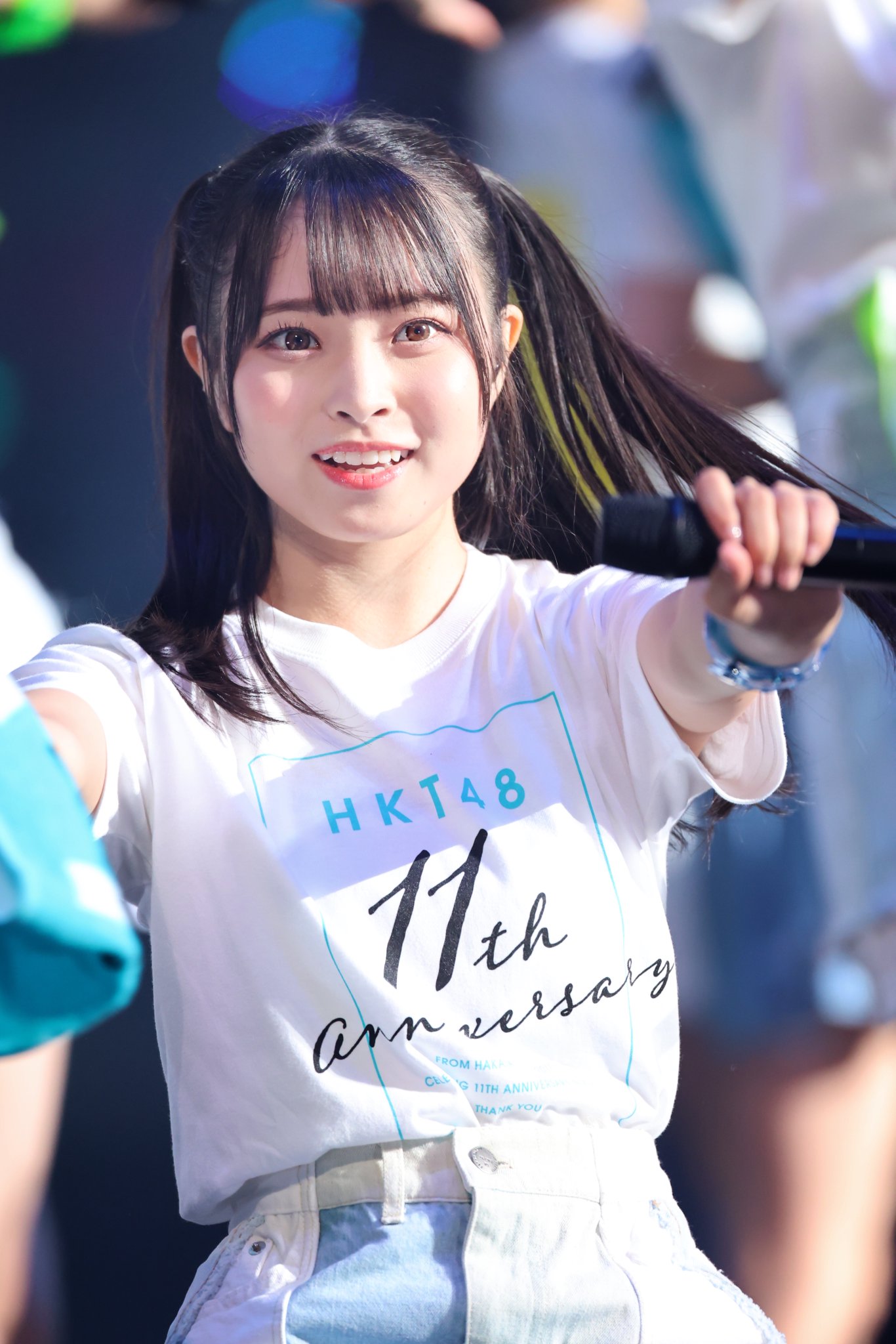 脚立家撮可 on Twitter: "竹本くるみさん① HKT48 11th anniversary LIVE 2022 ～未来へのメッセージ～ 幕張メッセ イベントホール やっぱりアピールは ...