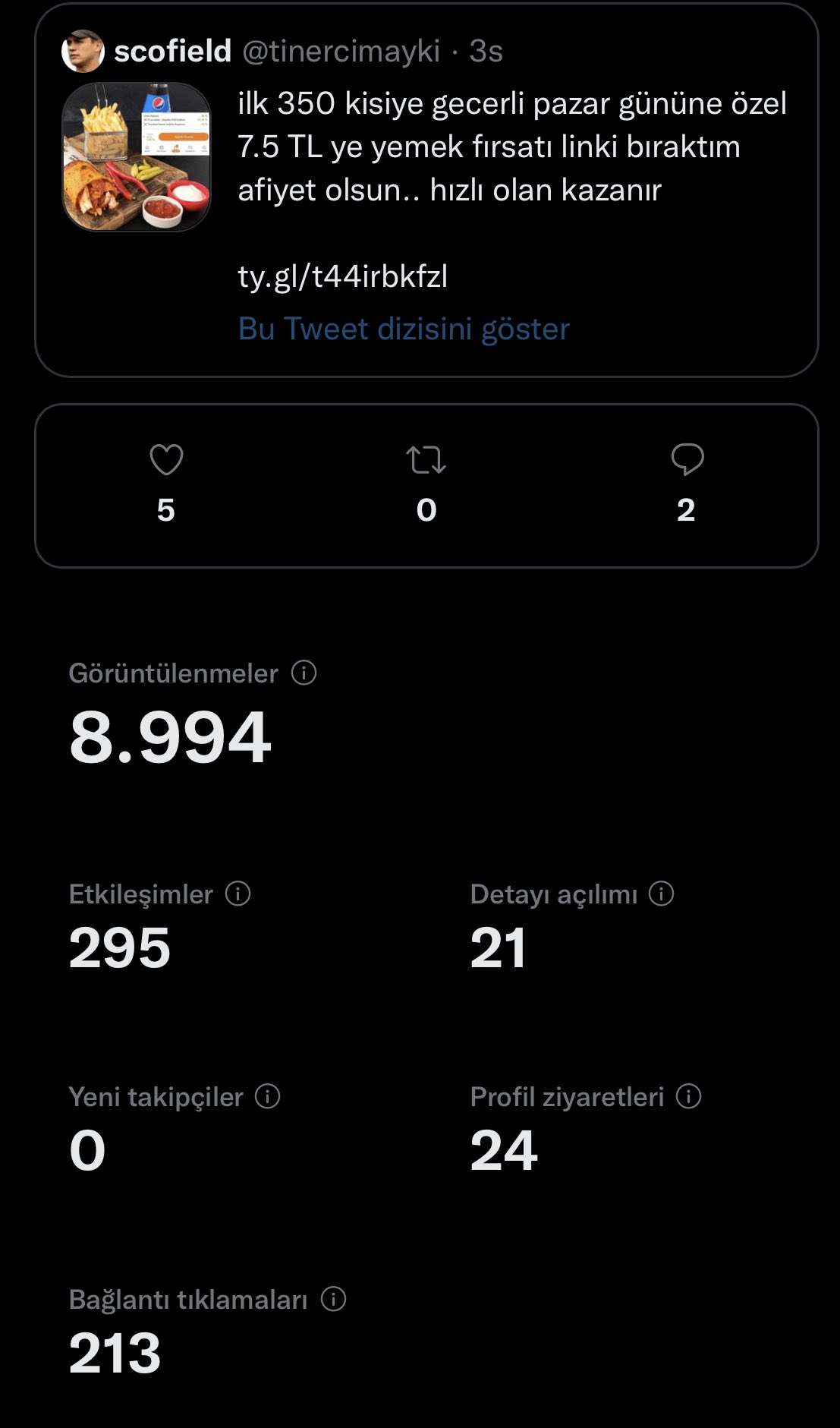 scofield on Twitter: "213 kisi yapmis kaldı son 137 KİSİ ALOOOO HIZLI OLAN KAZANSIN https://t.co ...