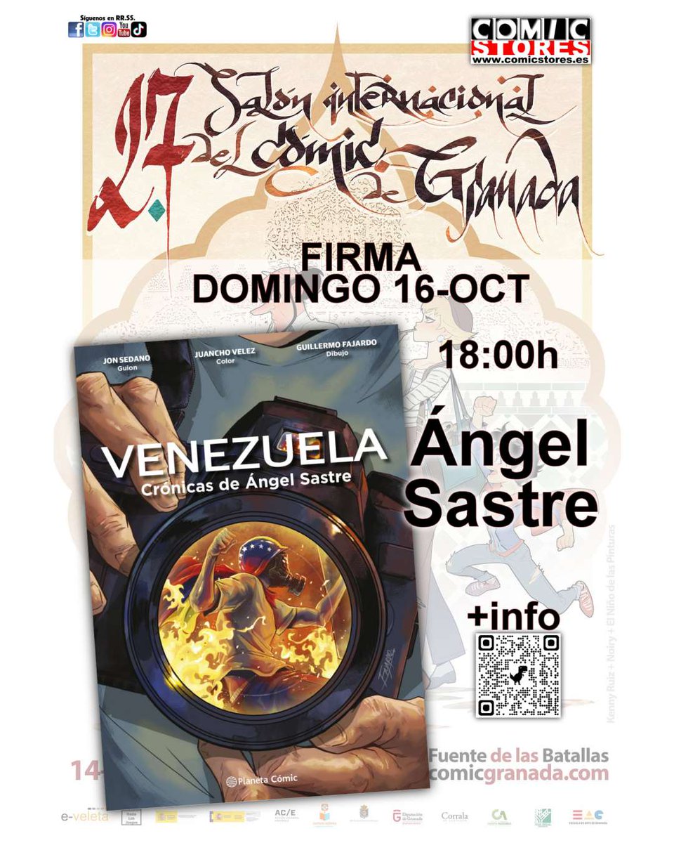 Comic Stores on Twitter: "Esta tarde a las 18h tenemos al propio Ángel Sastre en nuestro stand ...