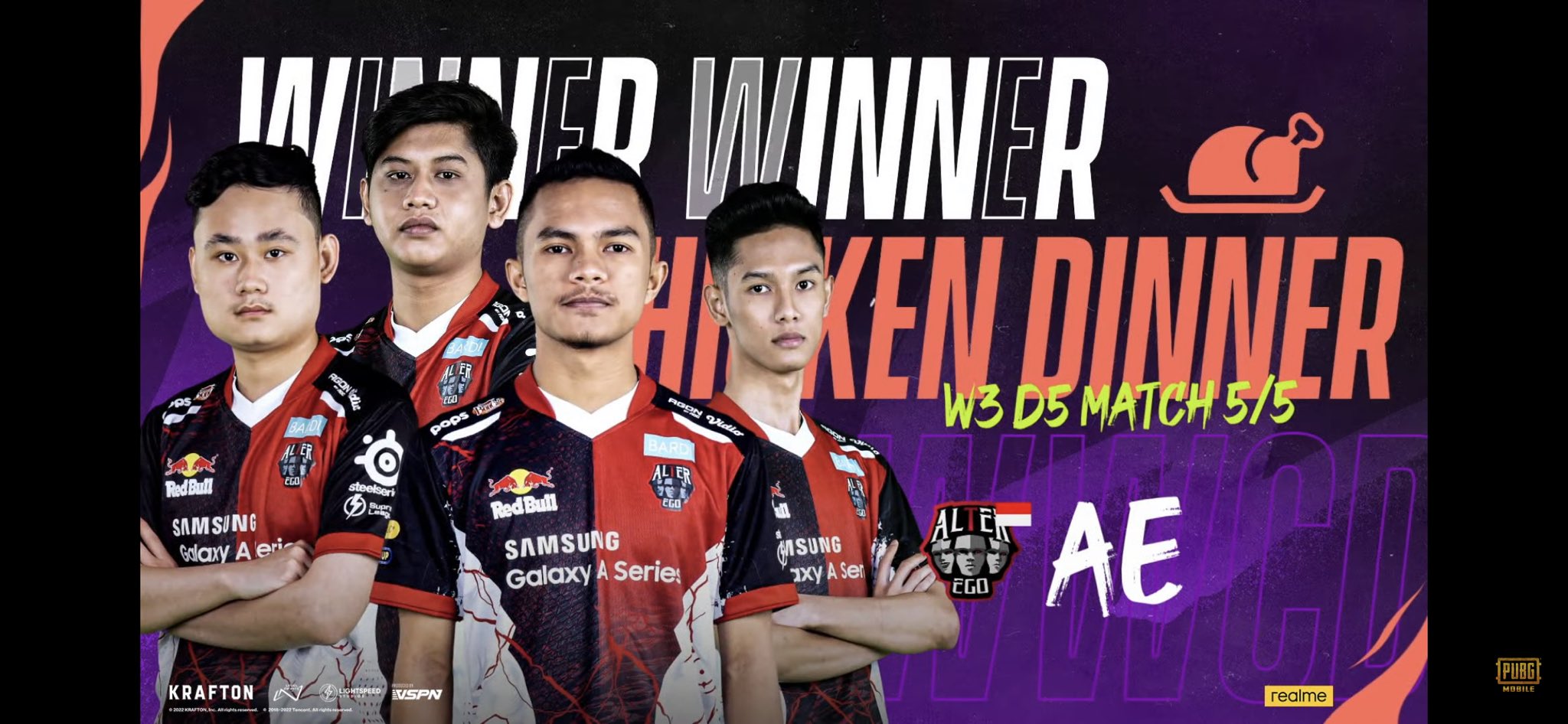 txt dari ESPORTS on Twitter: "AE WWCD 2022 PMPL South East Asia Championship W3D5 Match 5/5 ...