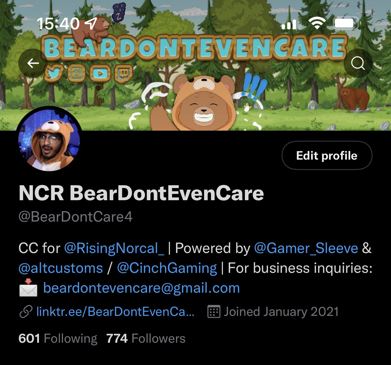 NCR BearDontEvenCare on Twitter: "BRO CAN WE HIT 800 BY THE END OF THE MONTH?!? https://t.co ...