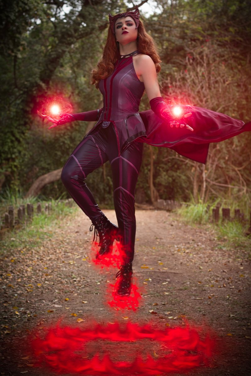 Miccostumes.com on Twitter: "Wanda Maximoff @luisapachecod with our costume, http://miccostumes ...