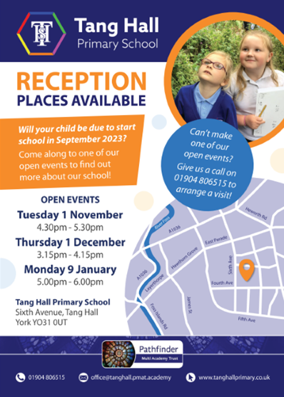 Contact Us – Tang Hall Primary School