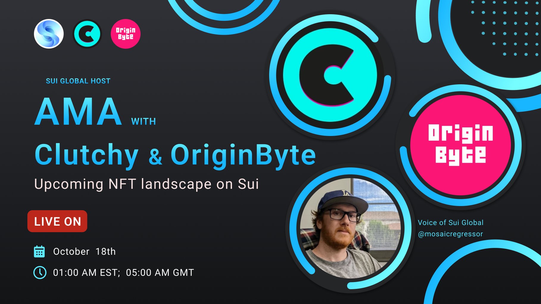 SuiGlobal.sui on Twitter: "🔔Set a reminder for our AMA series as we with @mosaicregressor learn ...