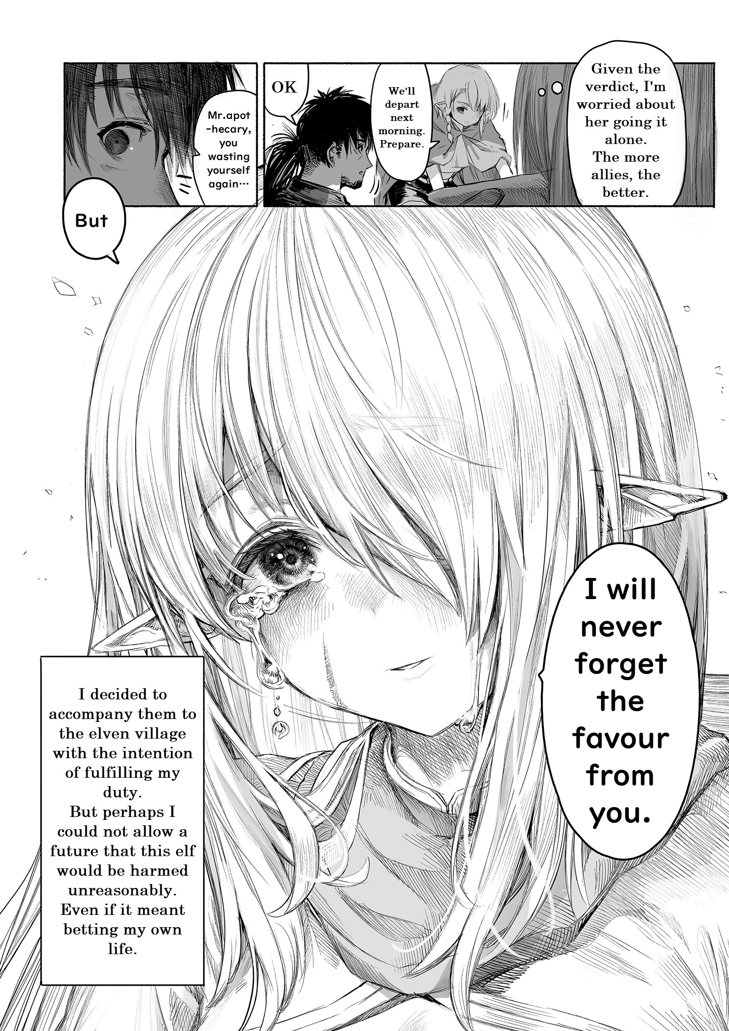 Blizzard on Twitter: "@gibagibagiba (English version) An apothecary saves a dying elf Chapter 62 ...