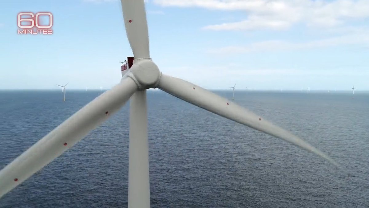 Here’s how wind turbines work: wind turns the blades around a shaft ...