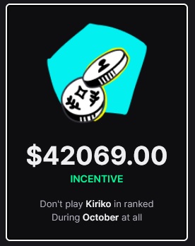 Daniel Fenner @ TEAM KIRIKO 🦊 on Twitter: "bag is big but gonna have to turn this one down for ...