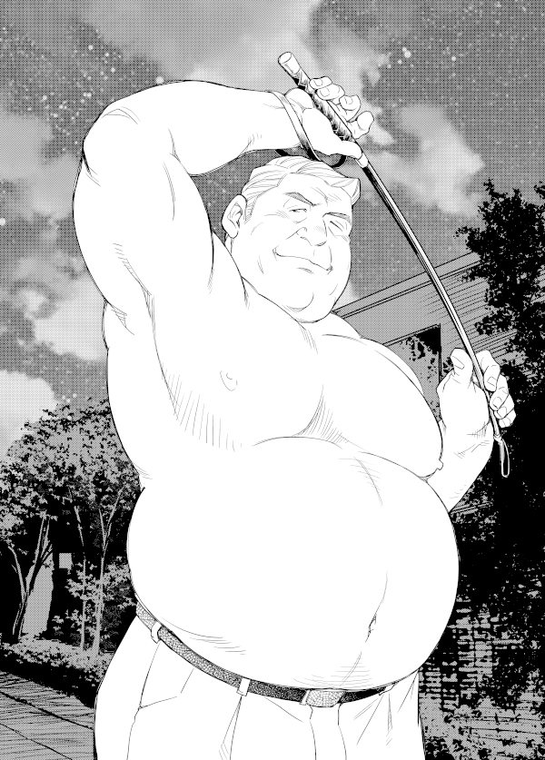 Kumasama on Twitter: ""You naughty piggy! You have my full attention!" Illustration for the ...