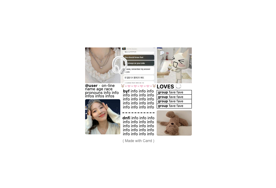 on Twitter: "tutorial on this carrd! https://t.co/vhPEiw0l7l" / Twitter