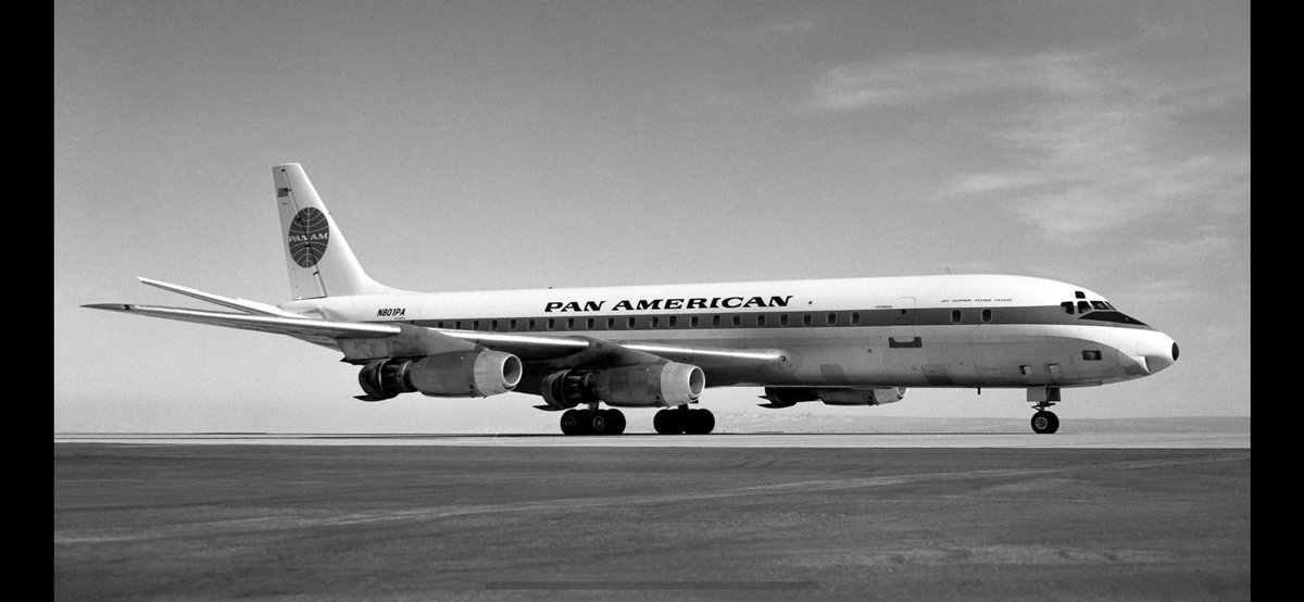 Pan Am on Twitter: "On October 13, 1955, Pan Am ordered 25 Douglas DC-8 aircraft. The order was ...