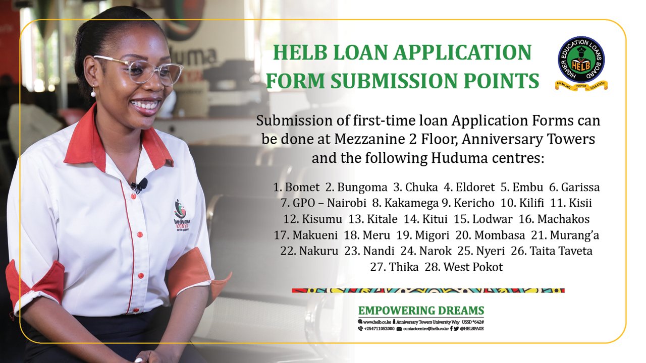 OFFICIAL HELB PAGE on Twitter: "You can submit your HELB Loan Application forms at Mezzanine 2 ...