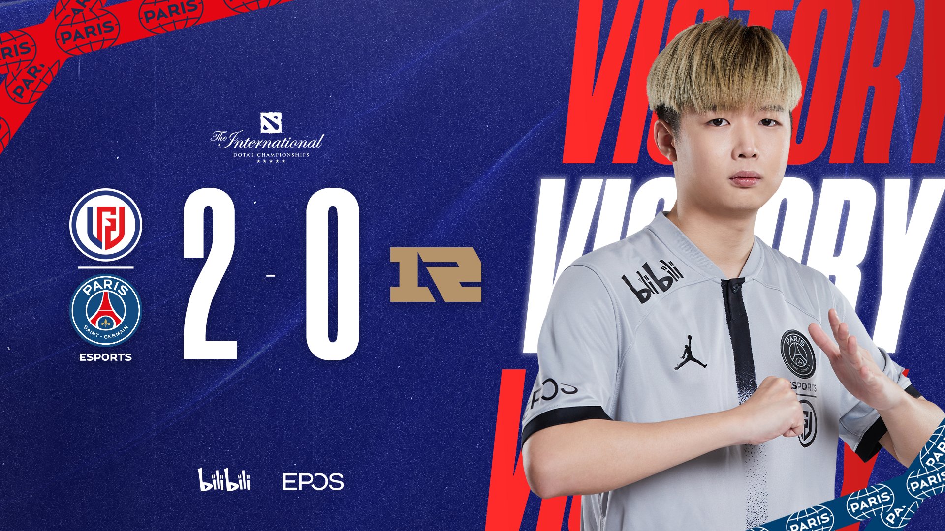 PSG Esports on Twitter: "It's 2-0. We received a bye due to a medical issue on RNG's side making ...