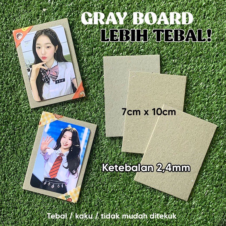 𝘀𝘁𝗿𝗮𝘄𝗯𝟯𝗿𝗿𝘆’𝘀 on Twitter: "RT @candytuftstudio: READY STOCK Gray Board / Yellow Board / Bahan ...