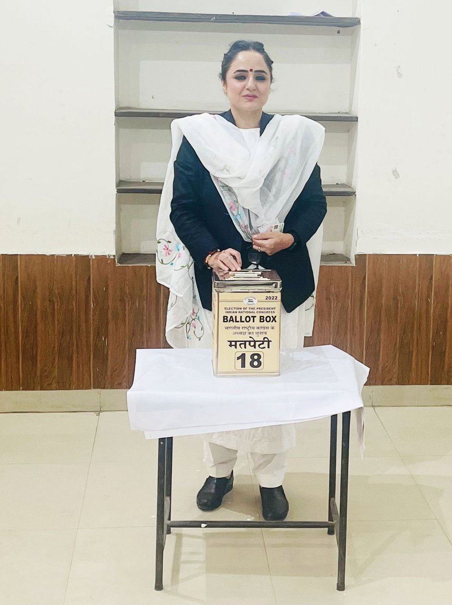 Deepika Pushkar Nath on Twitter: "Voted @INCIndia @INCJammuKashmir"