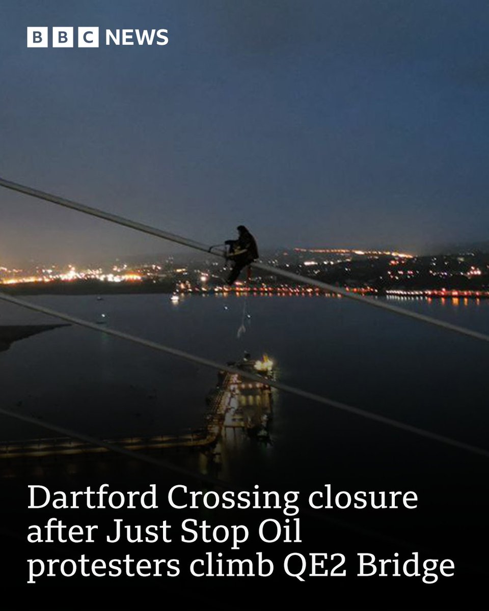 The Queen Elizabeth II Bridge, which connects the M25 between Essex and ...