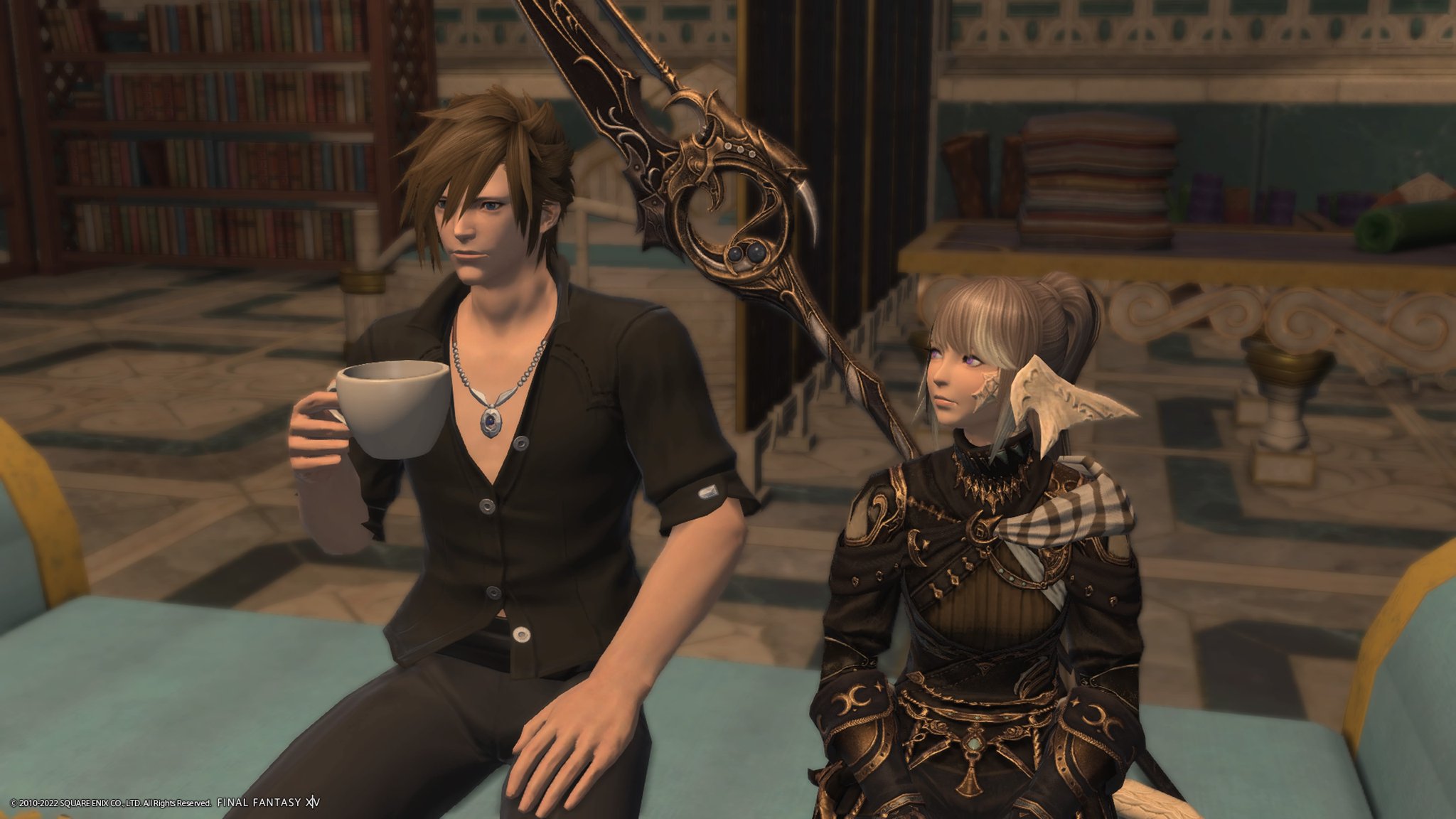 Mozu@メテオの民 on Twitter: "このネックレスといい髪型といい・・・吉田！？ #PS5Share, #ファイナルファンタジーXIV https://t.co ...