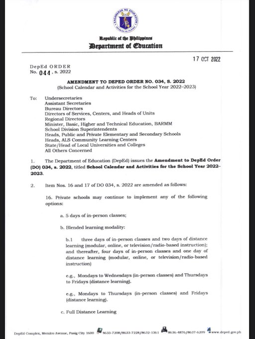 CNN Philippines on Twitter: "Private schools allowed to continue ...