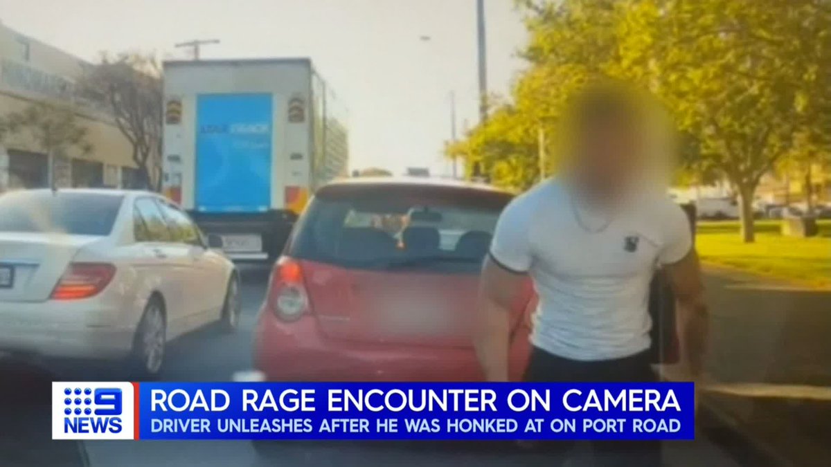 9News Adelaide on Twitter: "Dashcam's captured a confronting episode of road rage on Port Road ...