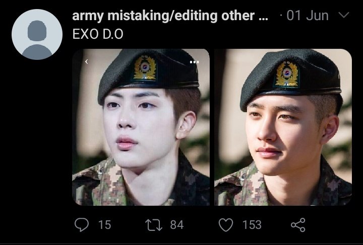 L on Twitter: "From now on, #that fandom won't have to edit their favs face on EXO. They will ...
