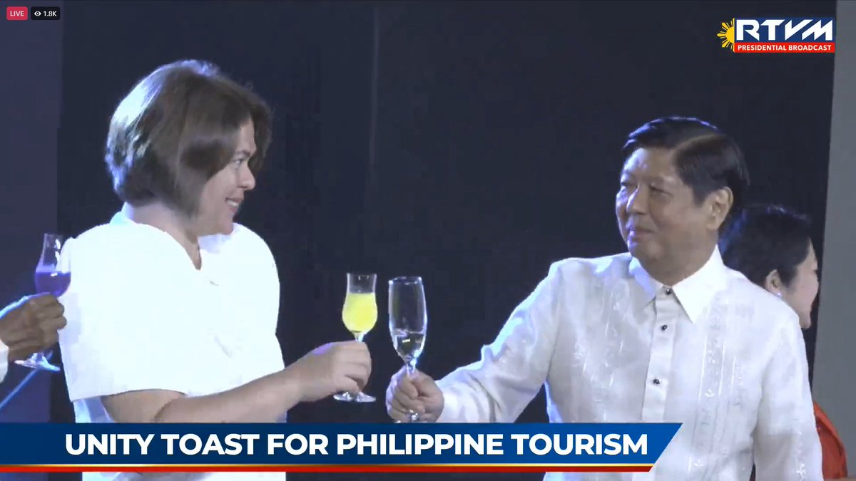 Philippine News Agency on Twitter: "LOOK: President @bongbongmarcos and Vice President Sara ...