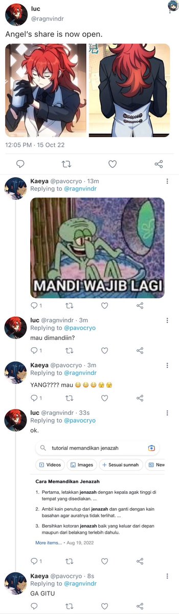 ON 📩 | BACA RULES DI LIKES on Twitter: "au! cw // slight nsfw , bxb , bl , kaeluc , kaeya x ...