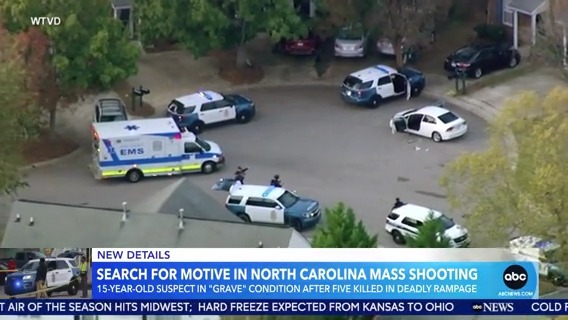 15-year-old suspect in "grave" condition after five killed in deadly ...