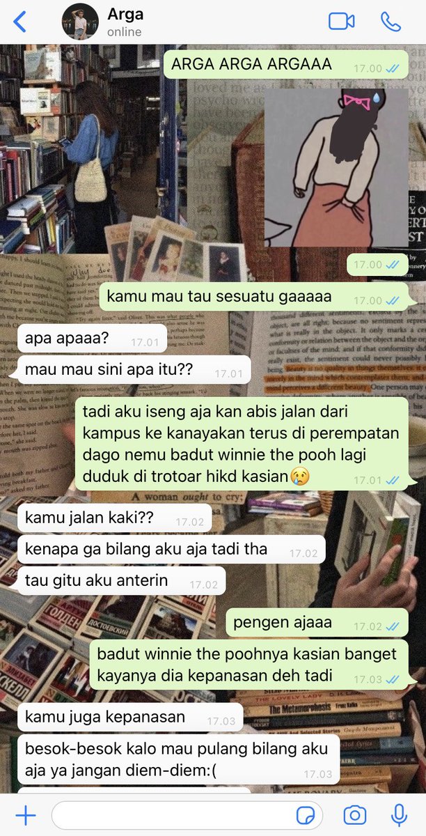 𝐍𝐀𝐍𝐀. on Twitter: "003- arga: anterin pulang"