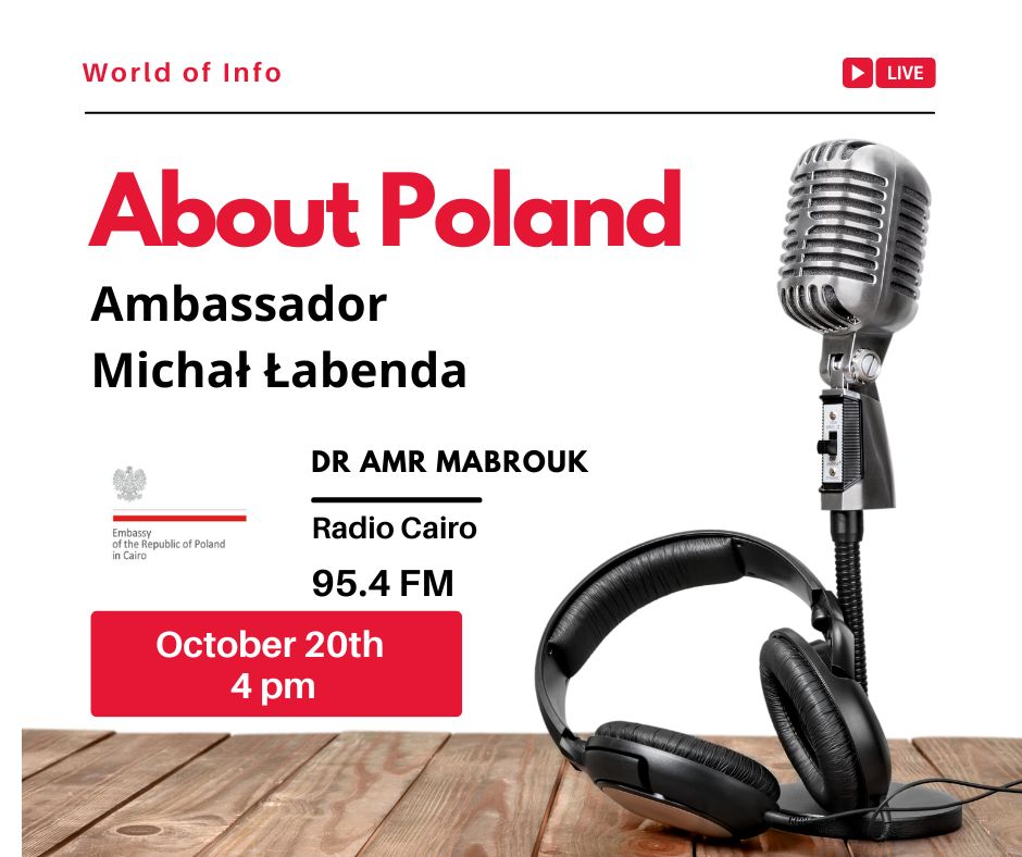 PLinEgypt 🇵🇱 on Twitter: "🇵🇱 Ambassador Michał Łabenda will talk about Poland with Dr. Amr ...