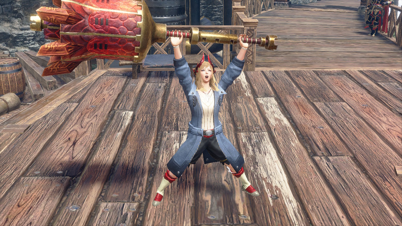 冷凍うどん @MHRise on Twitter: "思った以上に似せれるなコレ.. #チェンソーマン #モンハンライズ #MHRise #モンハン #NintendoSwitch https ...