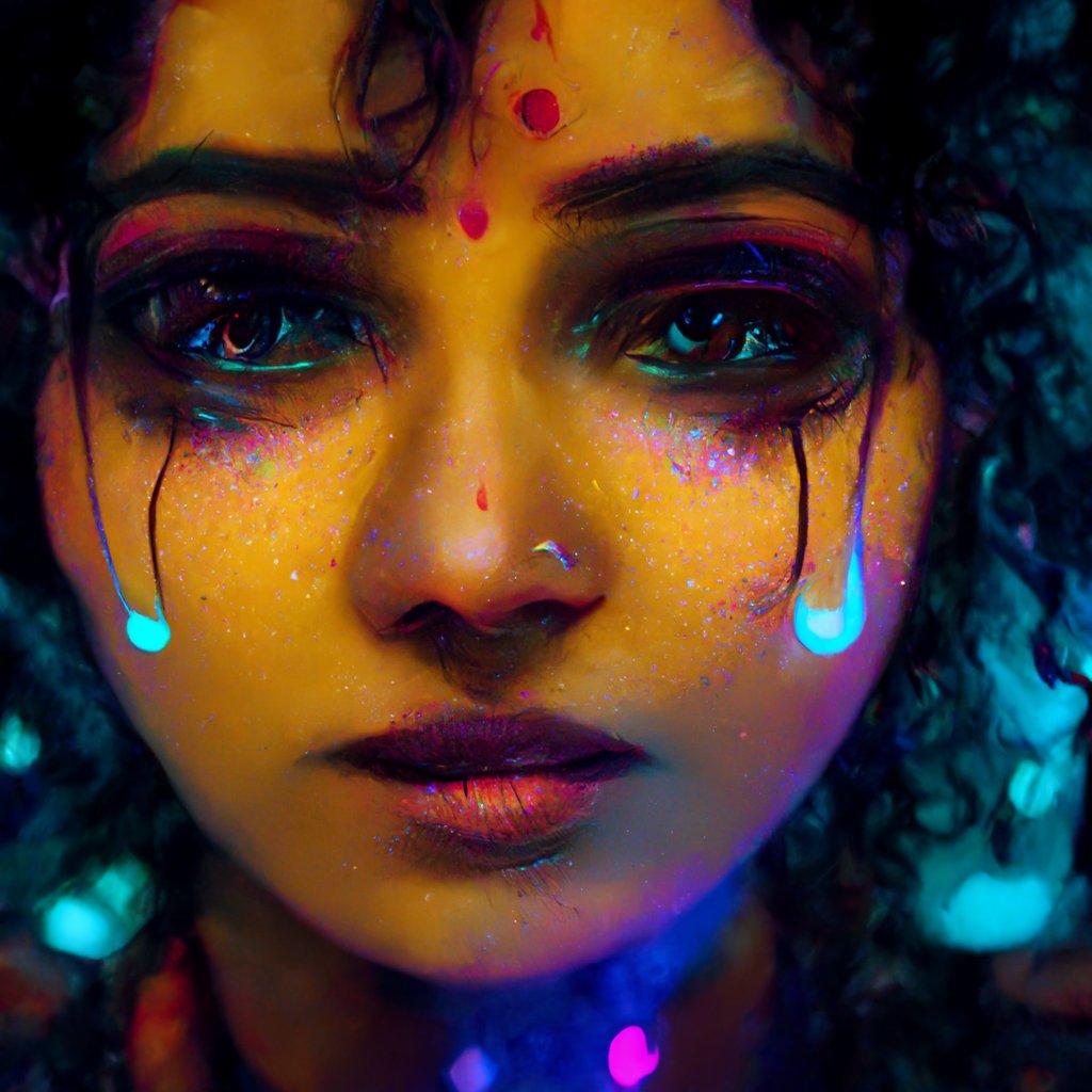 Indian Warrior Eye Makeup