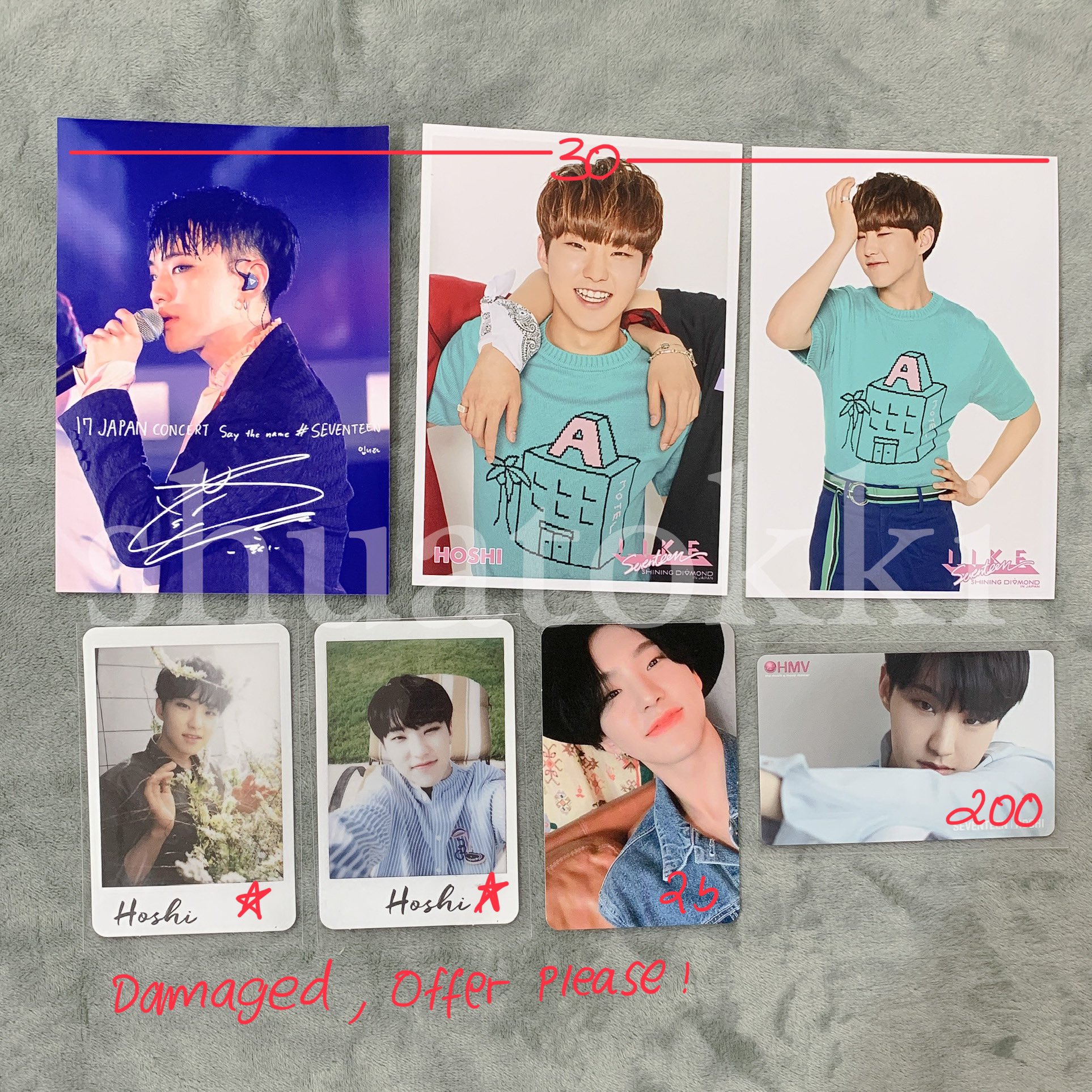 mt after dm please on Twitter: "want to sell my seventeen scoups joshua collection photocards ...