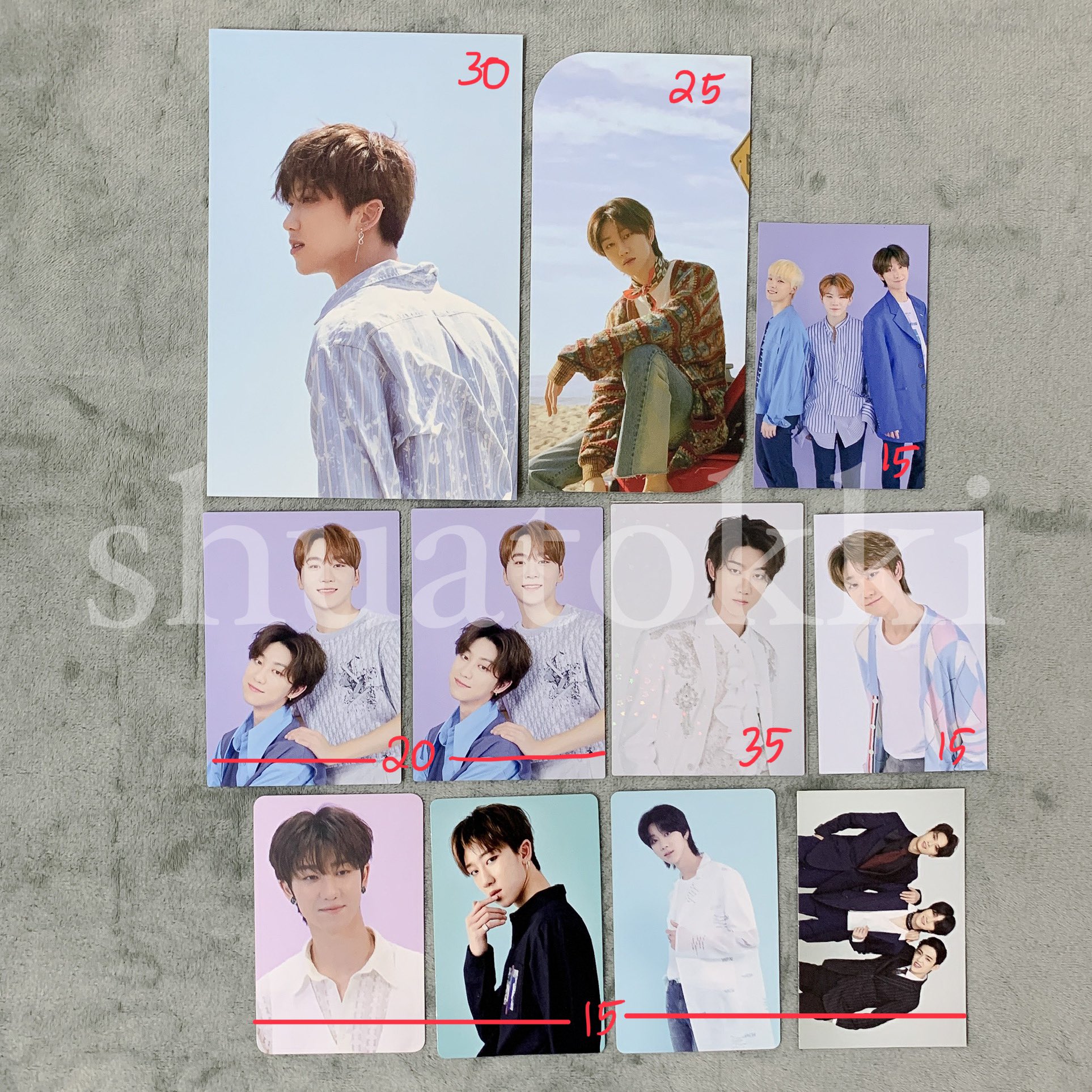 mt after dm please on Twitter: "want to sell my seventeen scoups joshua collection photocards ...