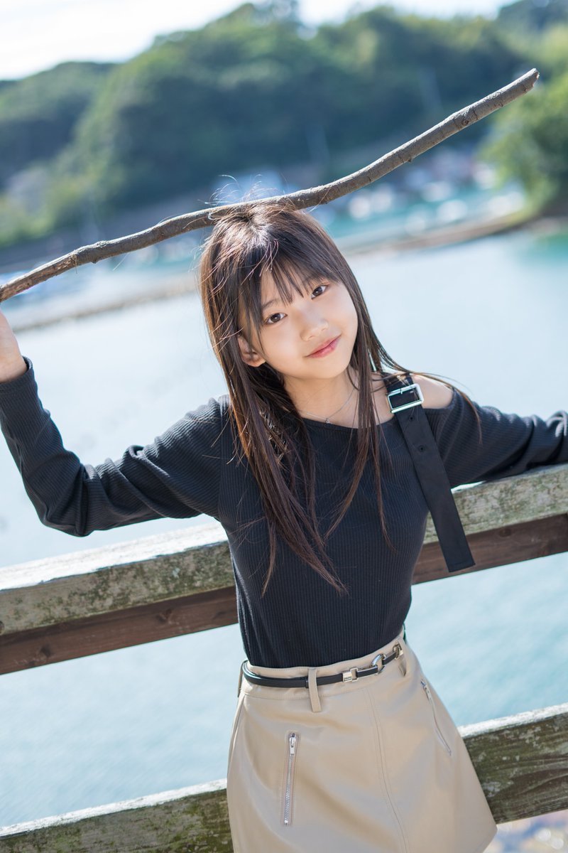 れろ＠日南移住 on Twitter: "2022.09.24 Raraちゃん（JS6）リク撮③ 気がついたら、木の枝を持ってたららちゃん TSK撮影会 vol.6 at 九十九島うみかぜ広場 ...