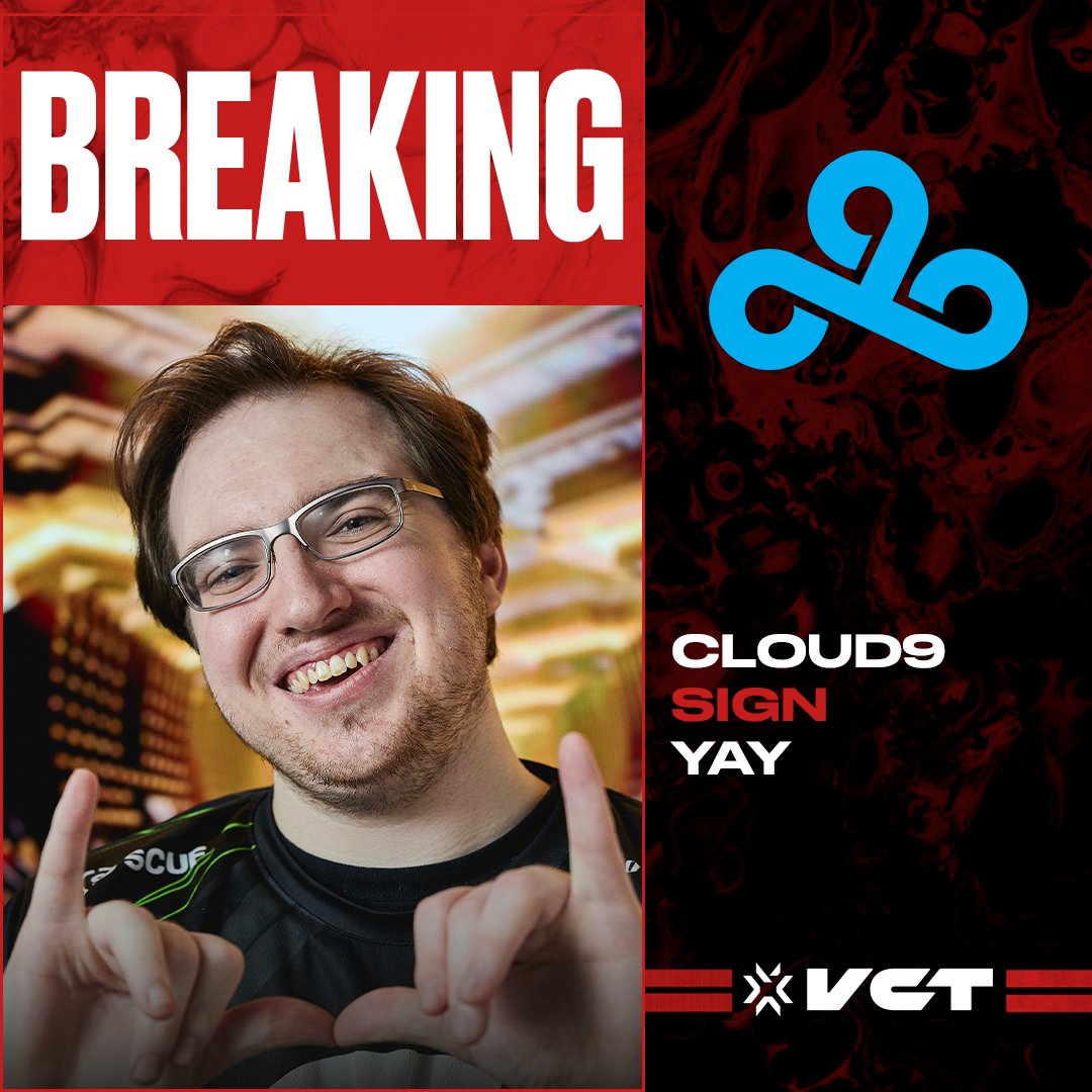 VALORANT Champions Tour on Twitter: "A new home for El Diablo 👹 @yay is joining @Cloud9 for #VCT ...
