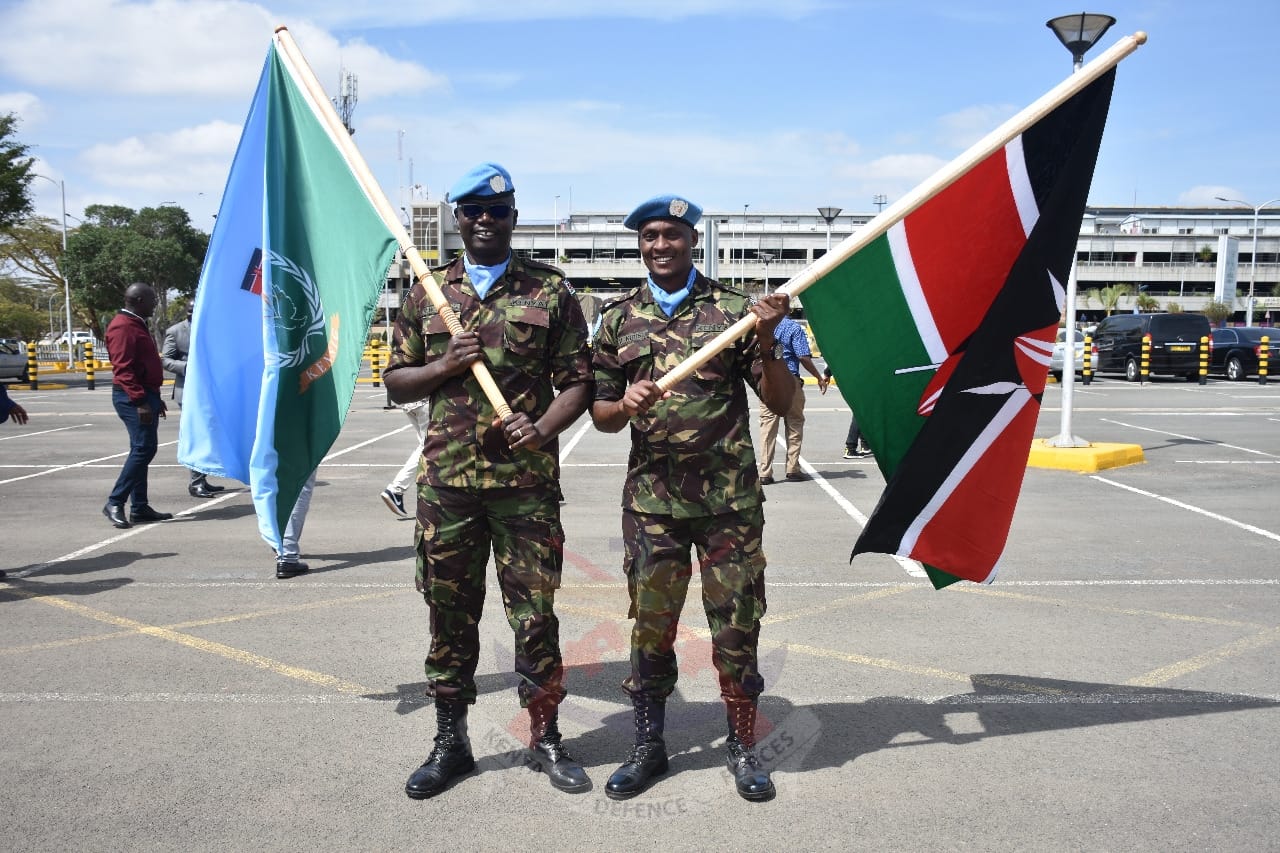 Kenya Defence Forces on Twitter: "Acting Deputy Army Commander Maj Gen Peter Muteti on 17 ...