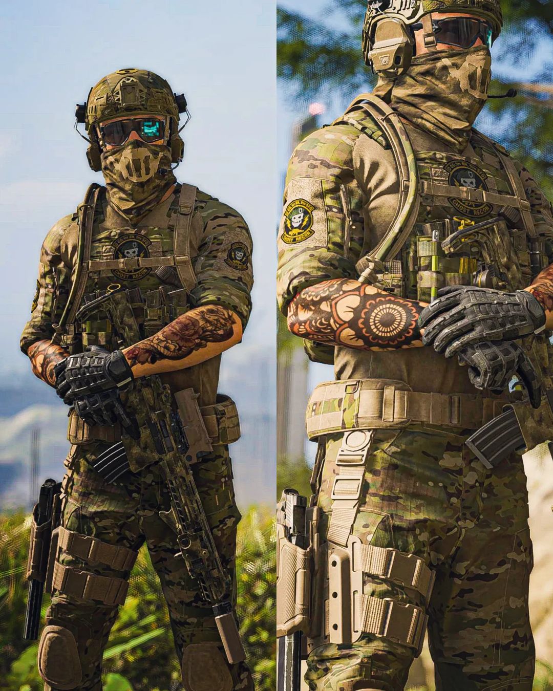 Ghost recon wildlands tattoos - Bronctattooaus.com