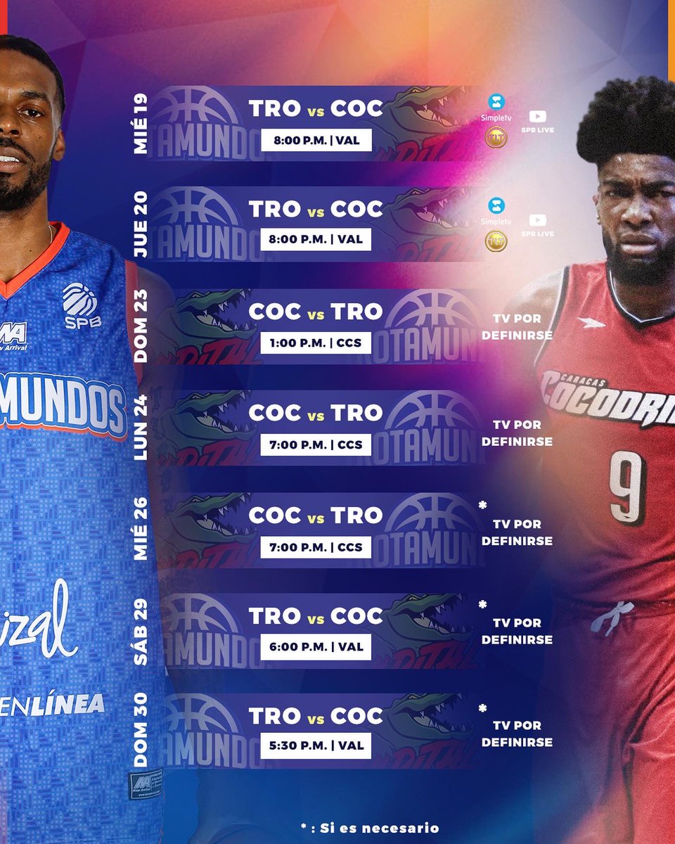 🇻🇪 ARRANCA LA FINAL DE LA SPB ENTRE TROTAMUNDOS Y COCODRILOS – CANCHA LATINA